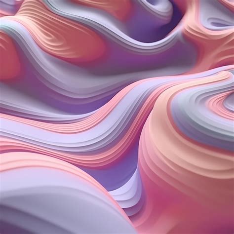 Premium Ai Image 3d Render Of Abstract Flow