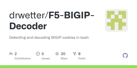 GitHub Drwetter F5 BIGIP Decoder Detecting And Decoding BIGIP Cookies In Bash