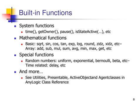 Ppt Java Basics For Anylogic 6 Powerpoint Presentation Free Download