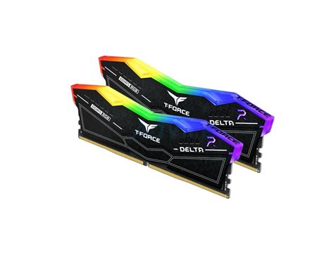 Ram Ddr5 7200 32gb 16gbx2 Team Delta Rgb Black Ff3d532g7200hc34adc01 Shopee Thailand