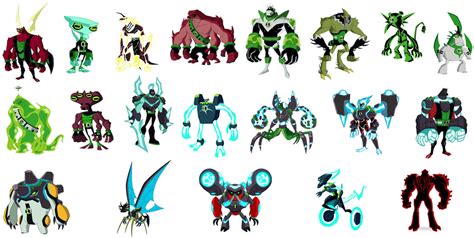 All Ben 10 Fusions Or Nearly So By Rbta123 On Deviantart