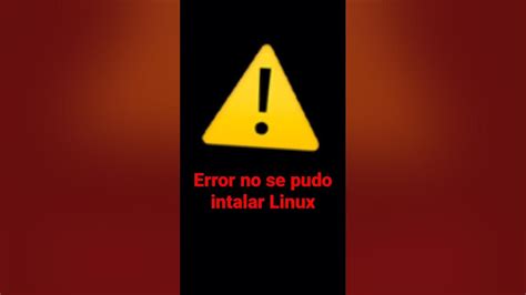 Error Linux Youtube