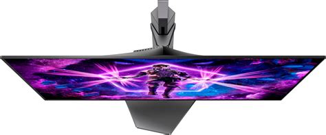 Best Buy AOC AG QZD OLED QD Hz Ms Gaming Monitor Black Purple AG QZD