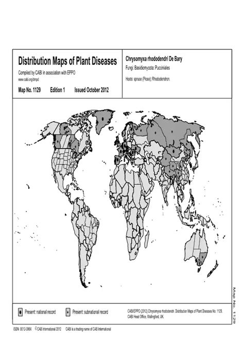 Distribution Maps Of Plant Diseases Docslib