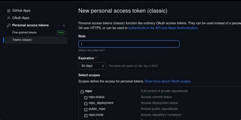 Create A Pat Personal Access Token For Github Repo Access Rdevto