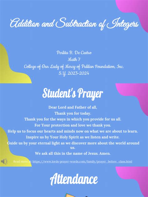 Math 7 Q1 L4 2 Addition And Subtraction Of Integers Pdf Subtraction Arithmetic