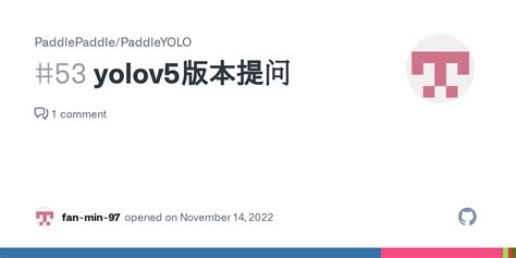 yolov 版本提问 Issue PaddlePaddle PaddleYOLO GitHub