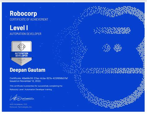 deepan gautam on linkedin robotframework automation robocorp