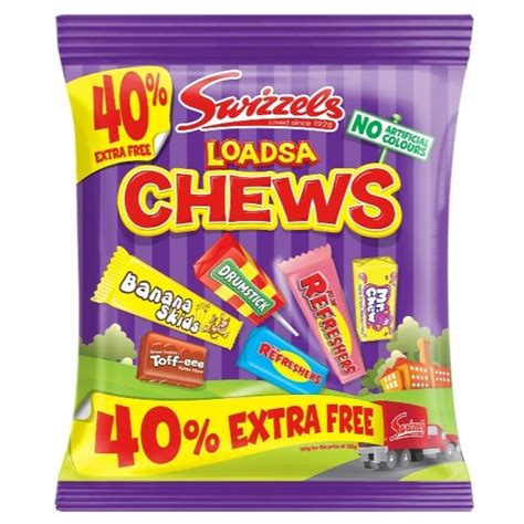 Swizzels Loadsa Chews 135gx12 40 Free Freemans Confectionery