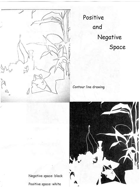 Negative Space Drawing Exercises
