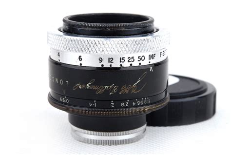 シネマレンズ Hugo Dallmeyer ダルメイヤー London 1 25mm F0 99 Cマウント Jp22863x