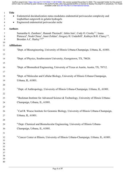Pdf Endometrial Decidualization Status Modulates Endometrial Perivascular Complexity And