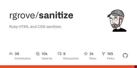 github rgrove sanitize ruby html and css sanitizer