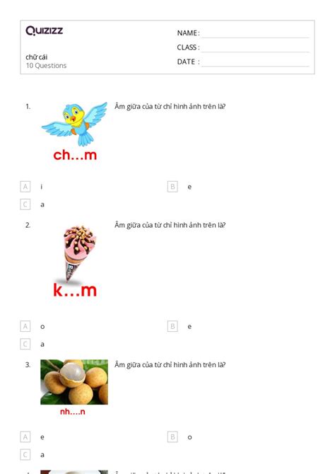 hơn 50 trang tính chữ u cho lớp 1 trên quizizz miễn phí and có thể in