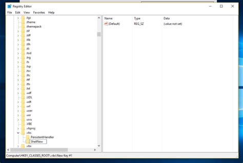 add vbscript file vbs to new menu of file explorer