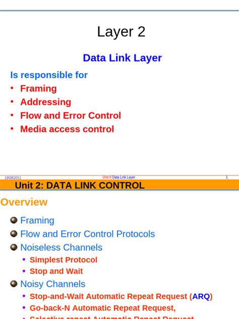 Unit 2 Pdf Error Detection And Correction Transmission Control Protocol