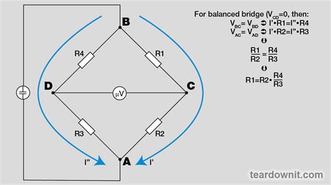 ac dc bridges for measurement wheatstone bridge teardownit