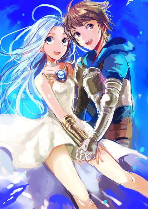 Gran And Lyria Granblue Fantasy Drawn By Nana Nanalog76 Danbooru