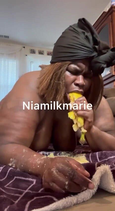 Part 2 Fat Bitch Puking On Banana