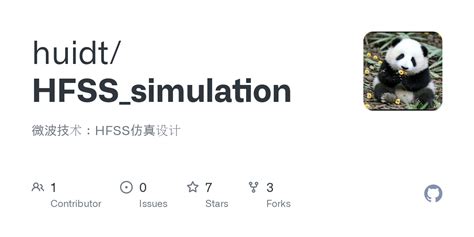 Github Huidt Hfss Simulation Hfss