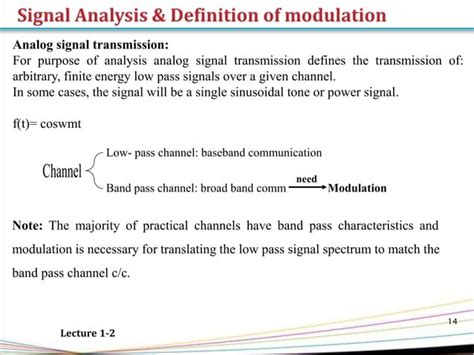 Signal Analysis Am Modulation Downlod Ppt Ppt