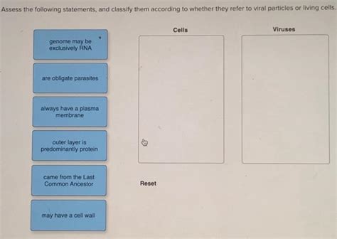 Assess the following statements, and classify them | Chegg.com