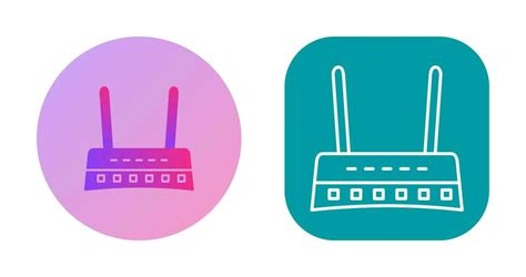 Router Vector Icon 33577722 Vector Art At Vecteezy