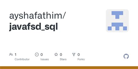Github Ayshafathimjavafsdsql