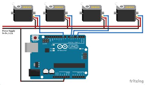Механический захват на Arduino и сервомоторах для промышленного робота Arduino Esp32 Esp8266