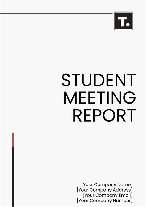 Free College Report Template To Edit Online