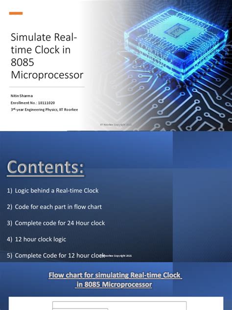 Real Time Clock In 8085 Pdf