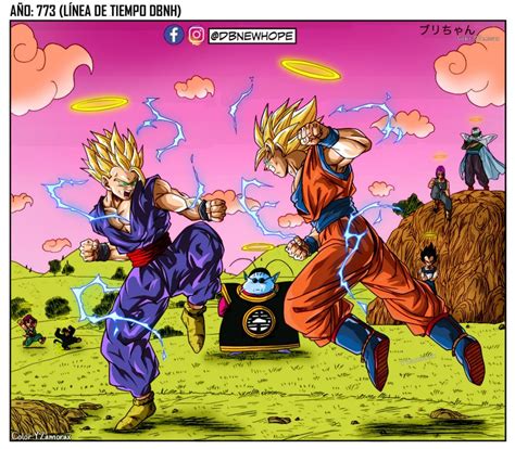 Gohan Súper Saiyajin 2 Vs Goku Súper Saiyajin 2 En El Otro Mundo