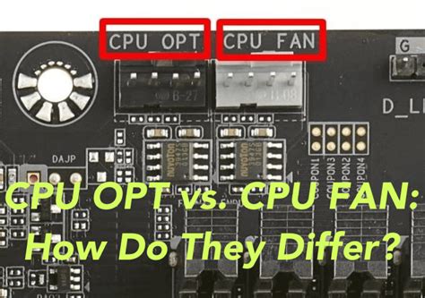 Cpu Opt Vs Cpu Fan How Do They Differ Easeus