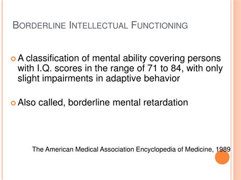 Ppt Mild Intellectual Disability Research And Best Practices
