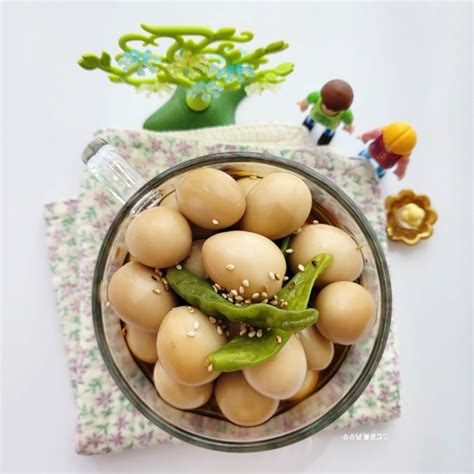 꽈리고추메추리알장조림 만들기 깐 메추리알 요리 장조림 간장 네이버 블로그