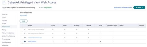 enable oidc authentication in cyberark pvwa with cyberark identity