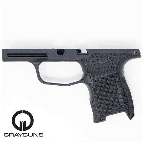 Grayguns Laser Sculpted P365 Grip Module W Manual Safety Cut Grip