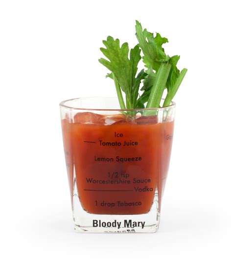 Bartending Glasses Kikkerland Design Inc