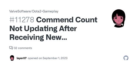 Commend Count Not Updating After Receiving New Commends In Matches