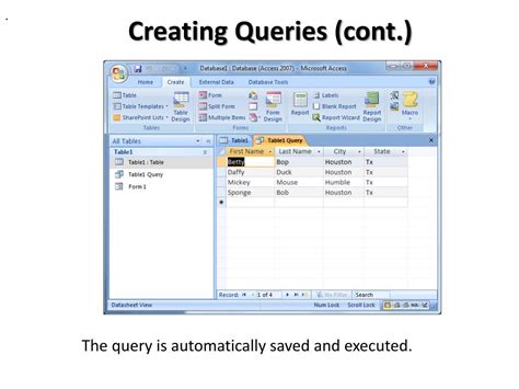 Ppt Microsoft Access 2007 Powerpoint Presentation Free Download Id1576764