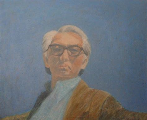 남편 김환기 죽은 뒤 완성한 초상화 花岸 내 마음속에 살아나다오