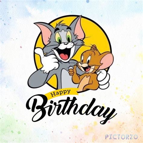 48 Happy Birthday Cartoon Images With Famous Characters