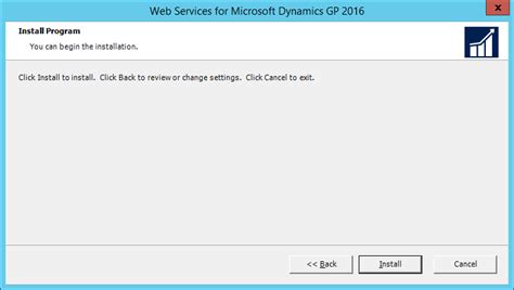 Hands On With Microsoft Dynamics Gp 2016 R2 Install Web Services