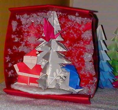 Angelsan Creation Christmas Origami Origami Noel Trucs De Noël Origami