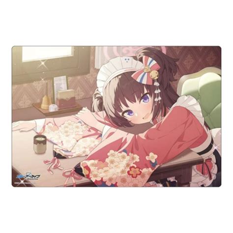 [24년 12월 발매] 블루 아카이브 부시로드 러버 매트 컬렉션 메모리얼 로비 일러스트 Ver 시즈코 블아 블루아카 공굿 공식 굿즈 ~24 09 22 도키도키굿즈