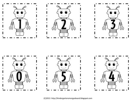 Robot Subtraction Freebie Ppt