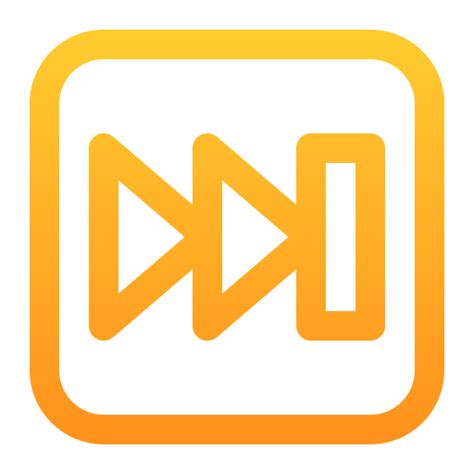 Forward Generic Gradient Icon