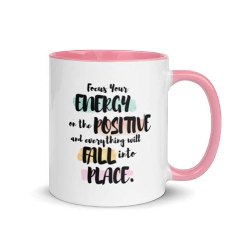 “positive Energy Flow” Inspirational Coffee Mug