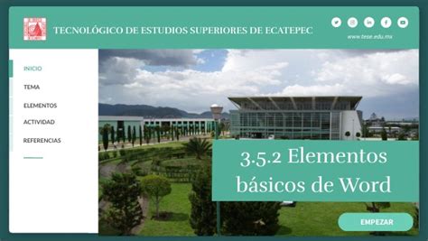 352 Elementos Básicos De Word Genially