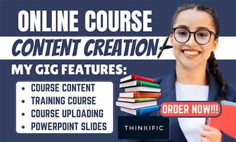 Create online course content ebook to course curriculum video course ...